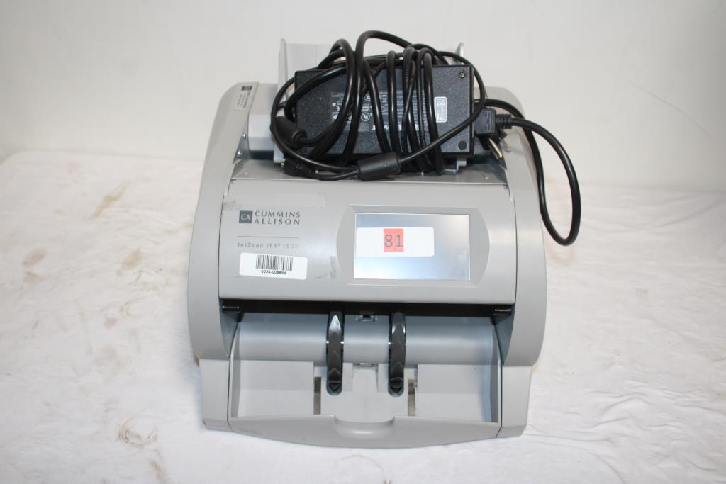 Cummins JetScan IFX I100 Series Currency Scanner/ Counter | Property Room