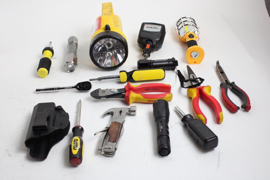 Cutlass, Hatchet And More Tools, 15+ Pieces | Property Room
