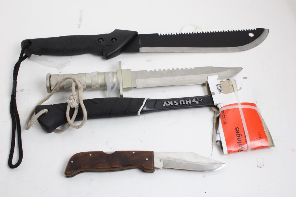 Cutlass, Hatchet And More Tools, 15+ Pieces | Property Room