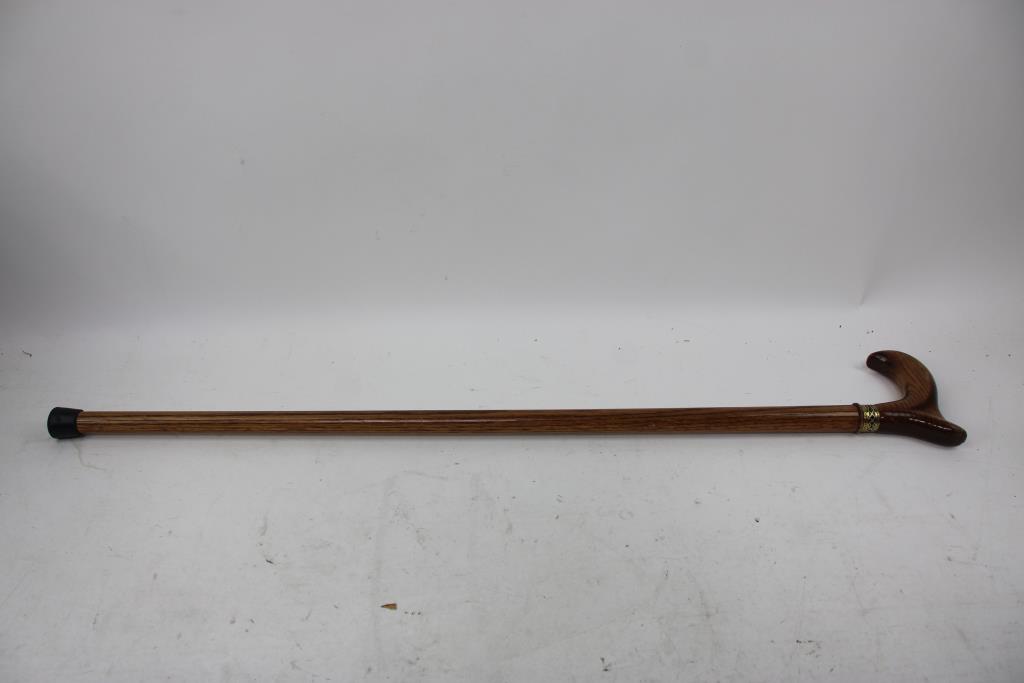 Daisy 105 B Air Rifle, 75-Daisy Scout Air Rifle, And Wooden Walking ...