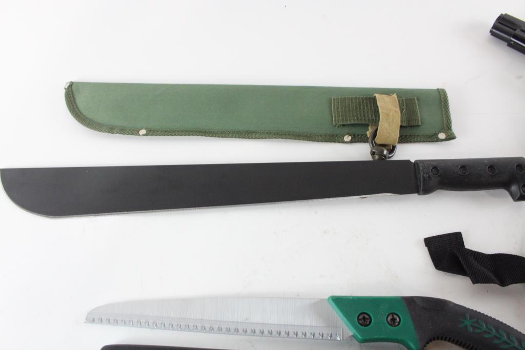 Daisy 1911 Style BB Gun, Machete & More, 4 Pieces | Property Room