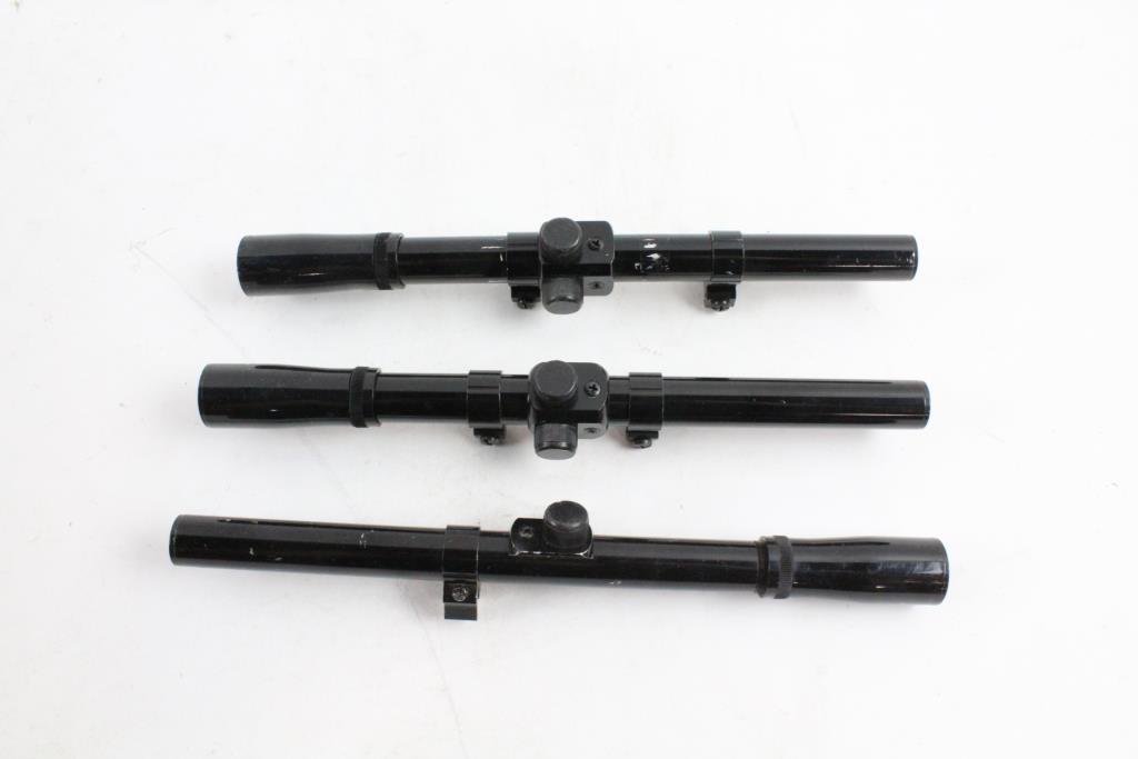 Daisy Airgun Scopes, 3 Pieces | Property Room