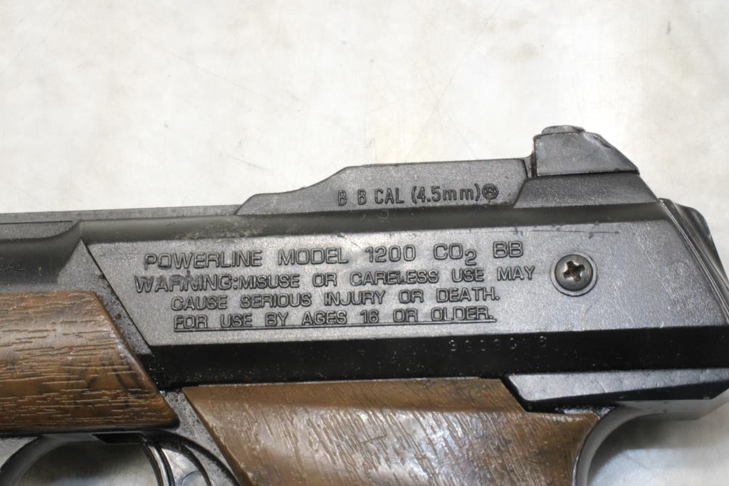 Daisy Powerline Model 1200 Co2 BB Gun Pistol | Property Room