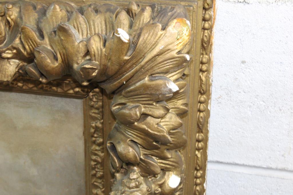 Damaged Painting In Ornate Frame | Property Room