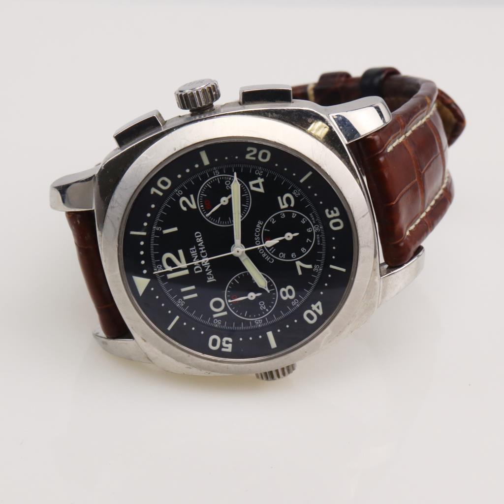 Daniel Jean Richard Chronoscope Watch - Evaluated By Our Certified ...