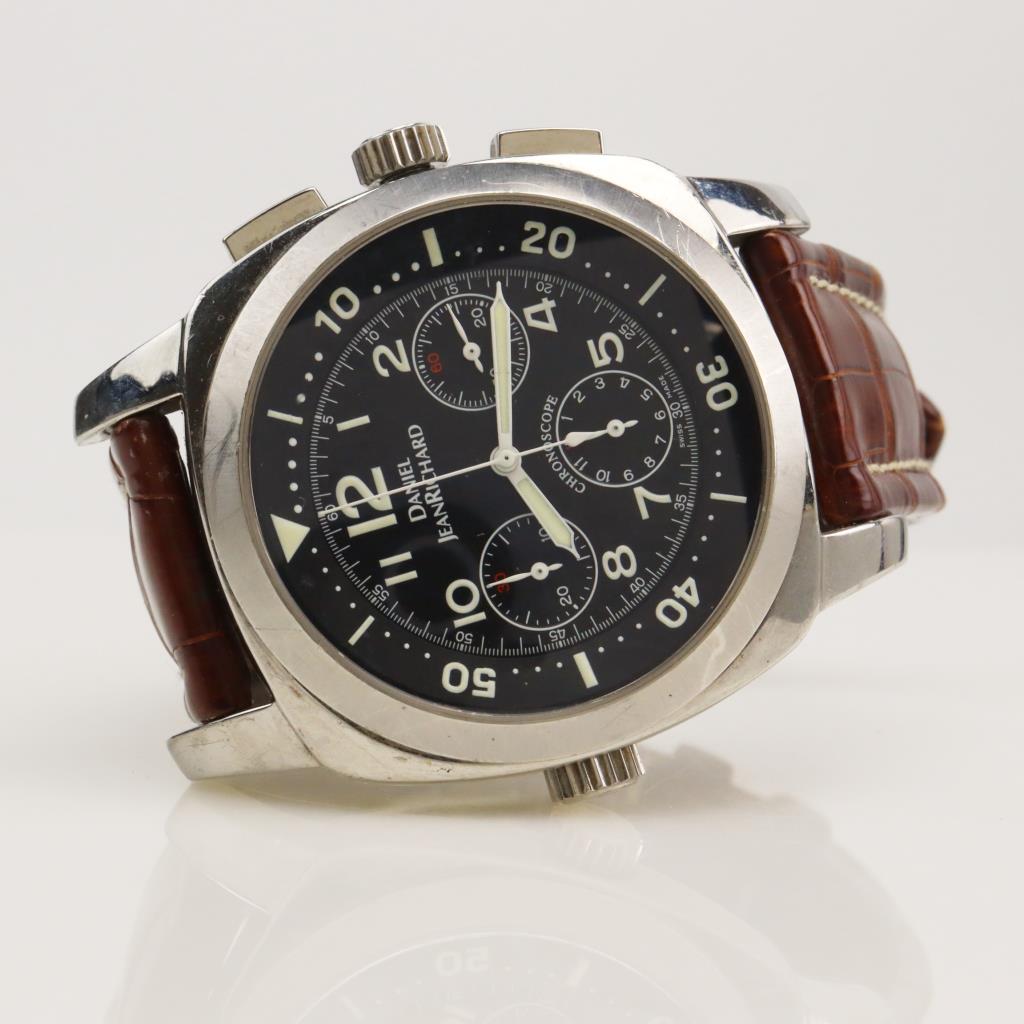 Daniel Jean Richard Chronoscope Watch - Evaluated By Our Certified ...