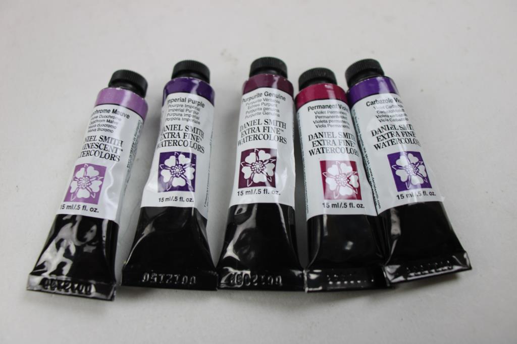 Daniel SMith Extra Fine Watercolors Lot, 60+ Pieces | Property Room