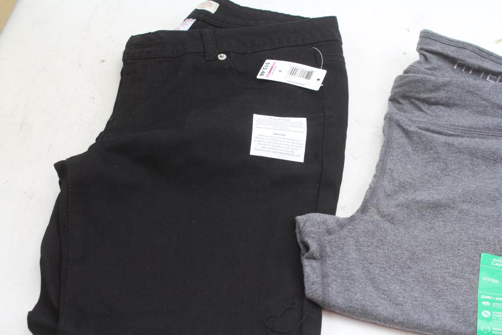 Danskin Basic Capri Pant & No Boundaries Junior Pant; 2 Pieces; Sizes 8 ...