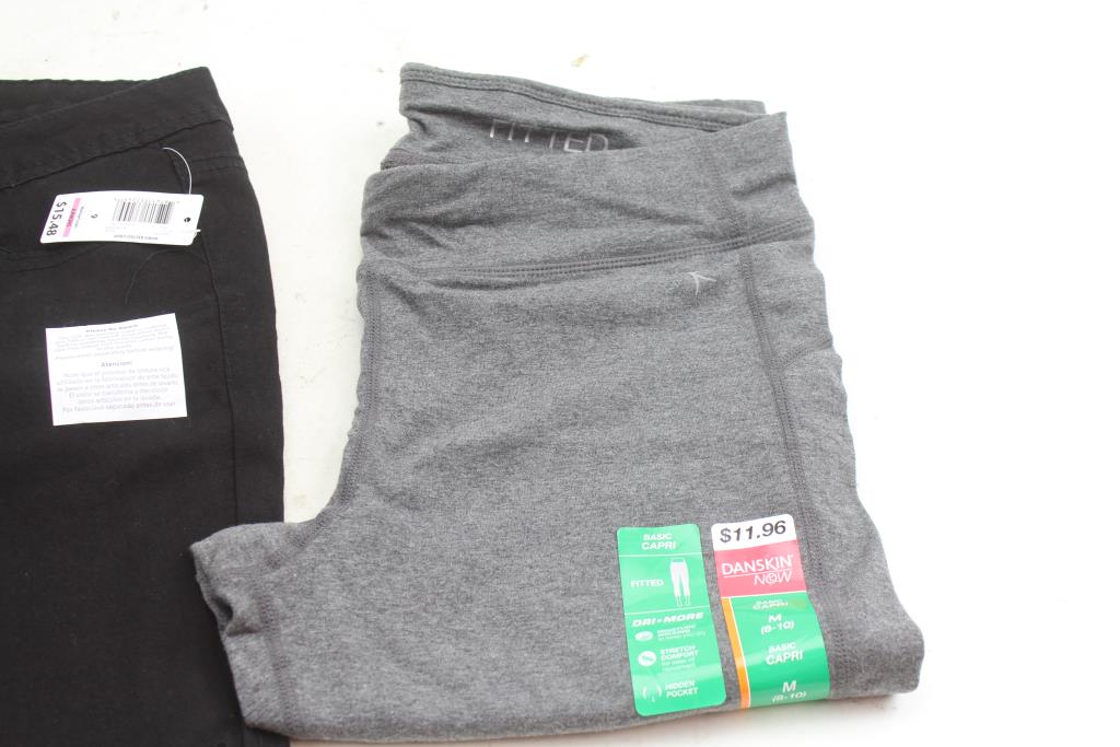 Danskin Basic Capri Pant & No Boundaries Junior Pant; 2 Pieces; Sizes 8 ...