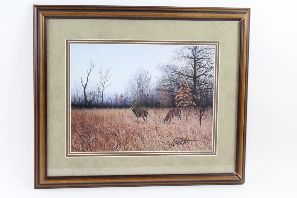 David Rottinghaus "Whitetails At Dusk" Signed | Property Room
