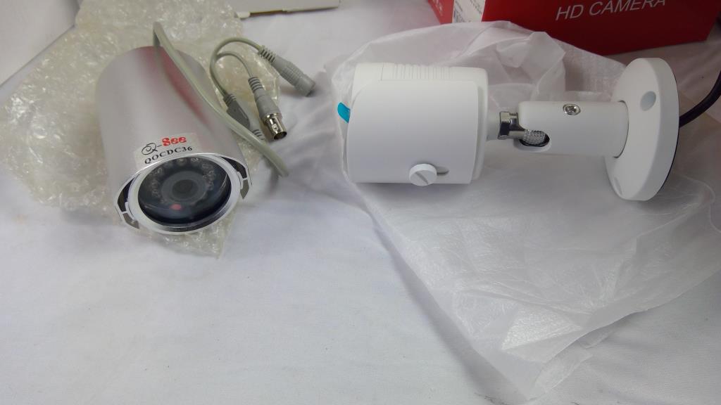 Day & Night Color CCD Cameras, Bullet CCTV Cameras, 4 Pieces | Property ...