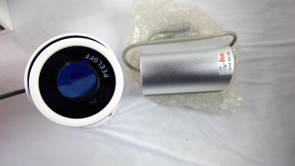 Day & Night Color CCD Cameras, Bullet CCTV Cameras, 4 Pieces | Property ...