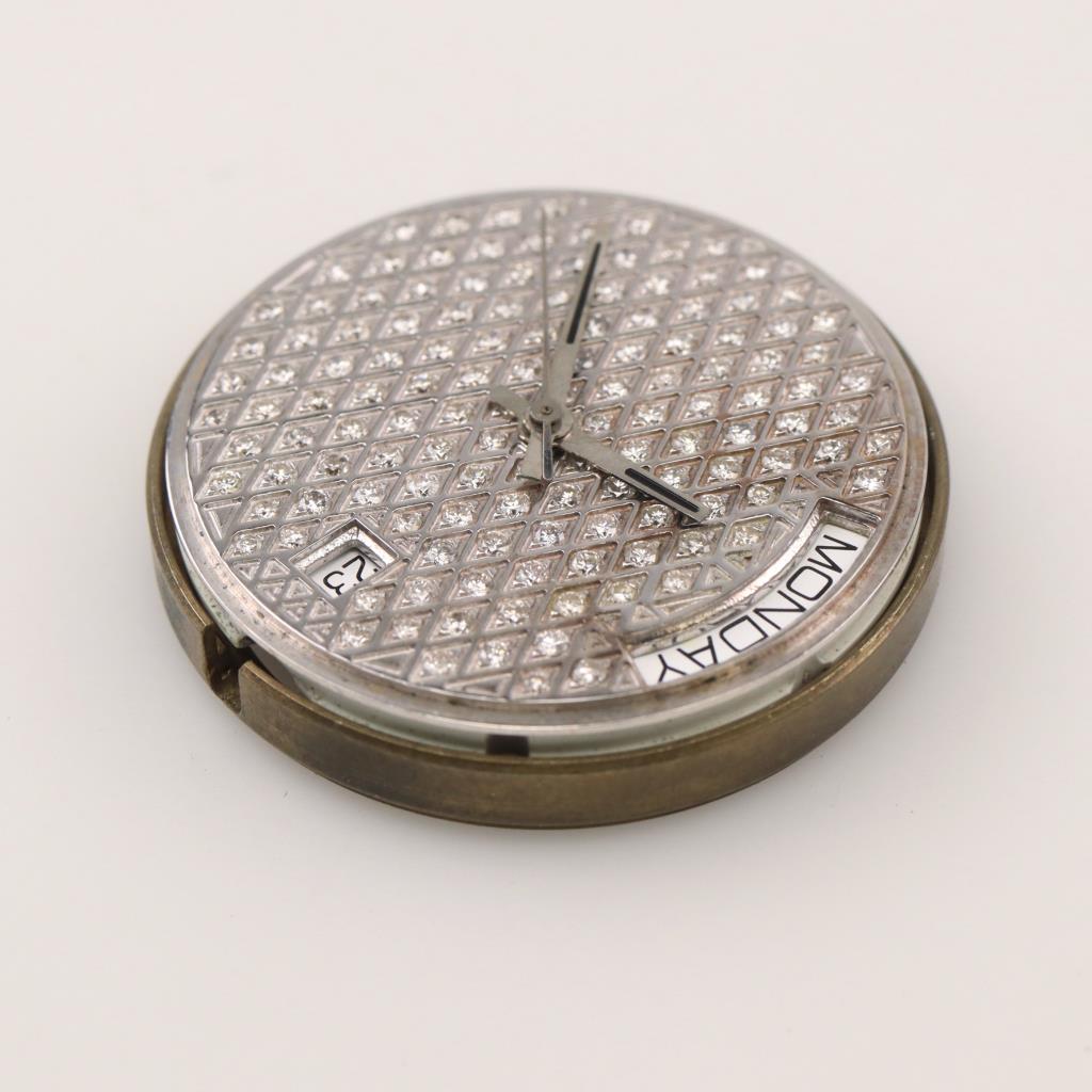 Day/Date Style Diamond Dial And Movement - Evaluated By Our Certified ...