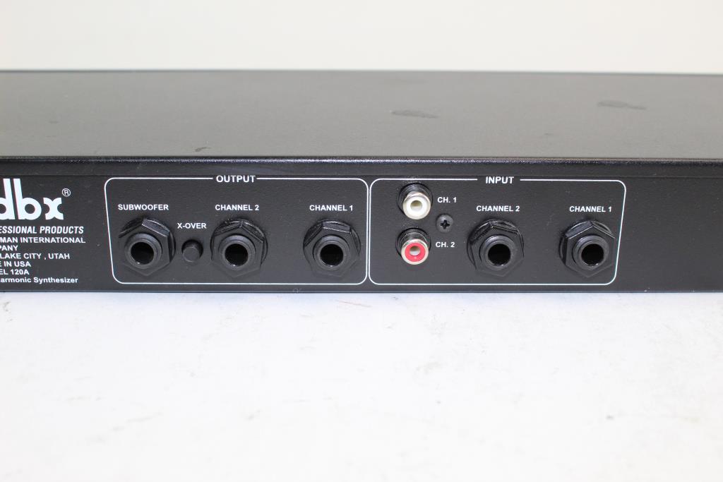 DBX Professional Products 12A Subharmonic Synthesizer W/modeled ...