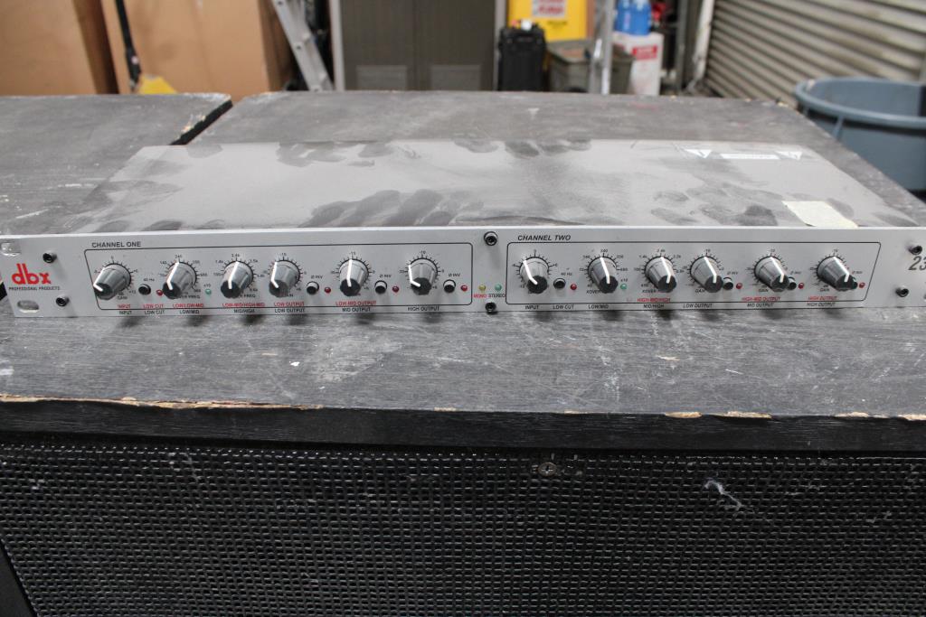 Dbx Professional Products 234xs Stereo 2/3 Way, Mono 4-way Crossover ...