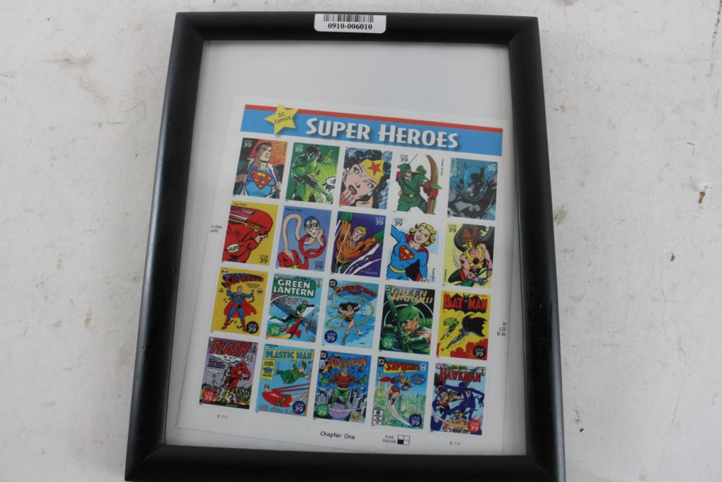 DC Comics Super Heroes Stamps | Property Room
