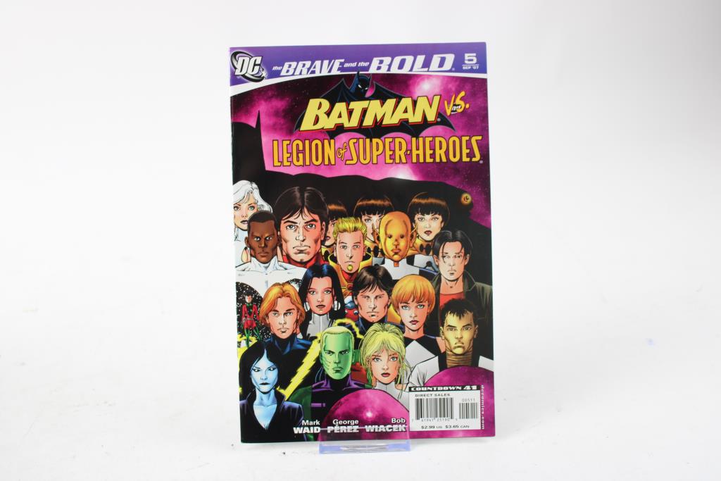 DC The Brave And The Bold Batman Vs. Legion Of Super Heroes 5 ...