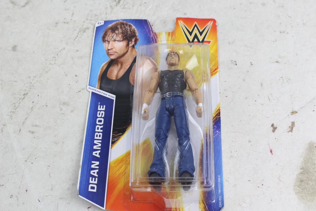 Dean Ambrose Action Figure Basic Series 51 #38 WWE Wrestling | Property ...