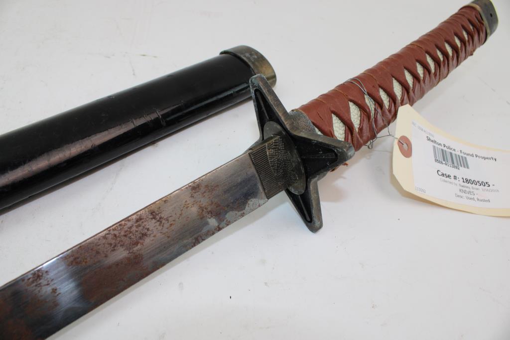 Decorative Sword In Sheath | Property Room