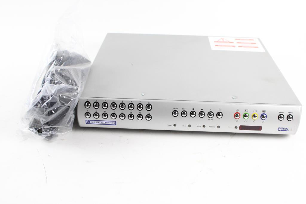 Dedicated Micros Digital Sprite 2 Ds2 Dx16c Video Recorder | Property Room