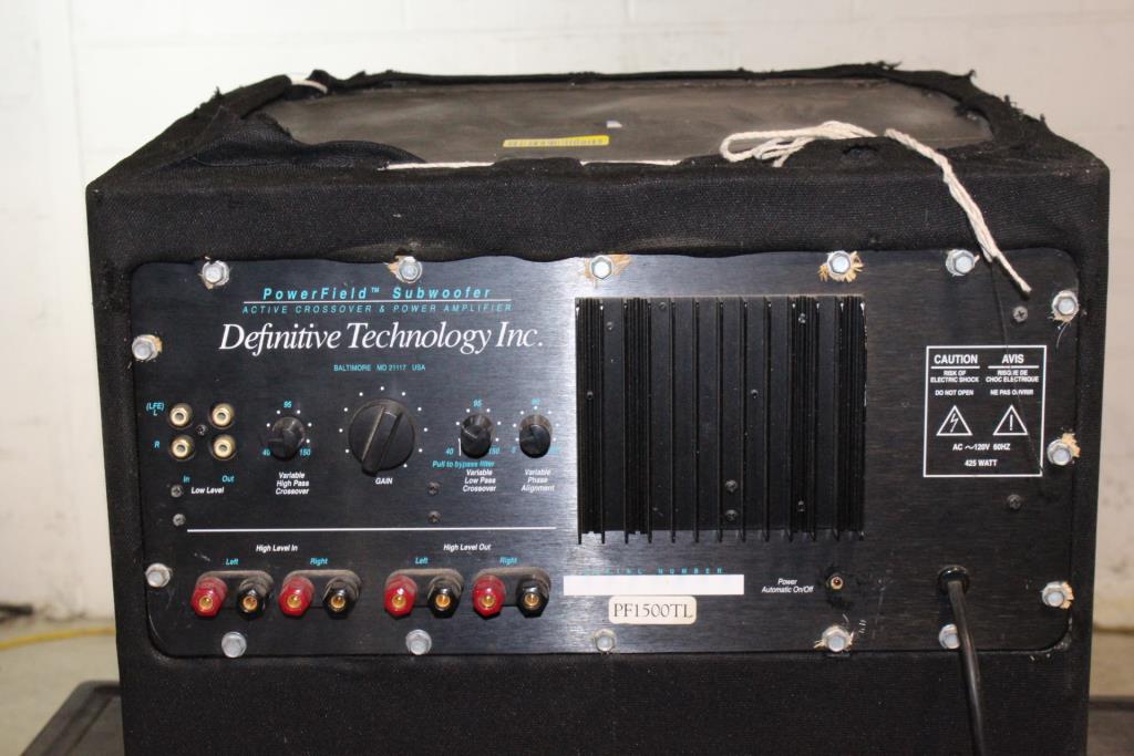 Definitive Technology Active Crossover & Power Amplifier | Property Room