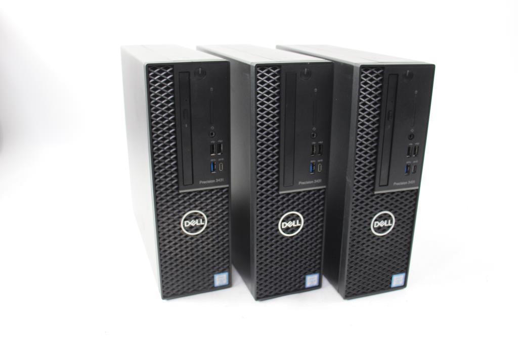 Dell 3431 Desktop Computer, 3 Pieces, Sold For Parts | Property Room