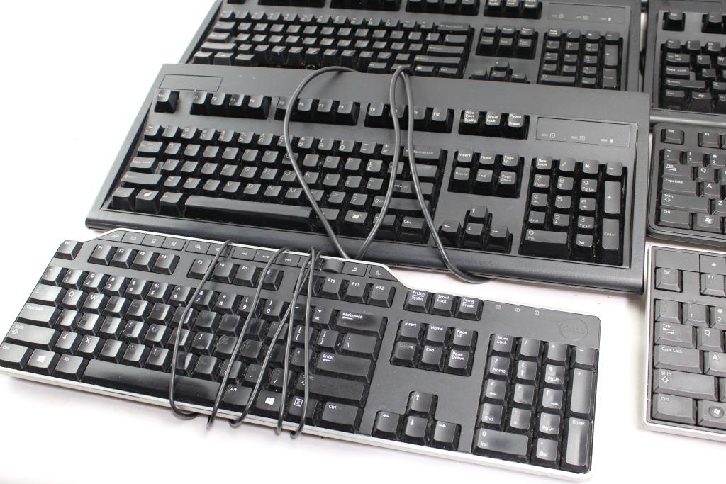 Dell, Key Tronic Keyboards, 8 Pieces | Property Room