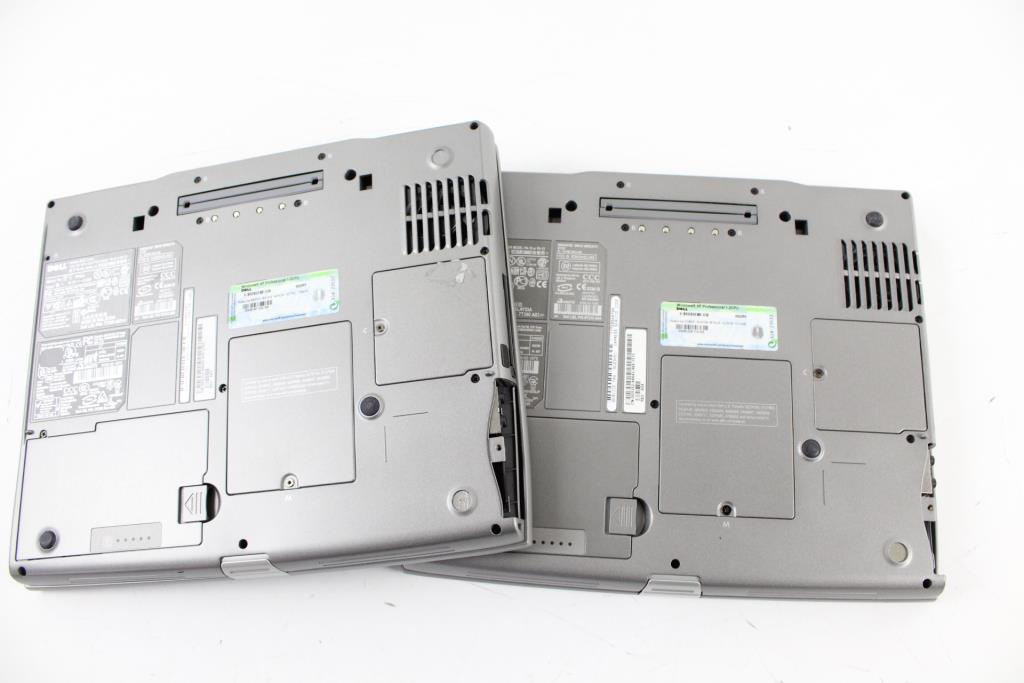 Dell Latitude D600 Laptop Notebooks, 2 Pieces | Property Room