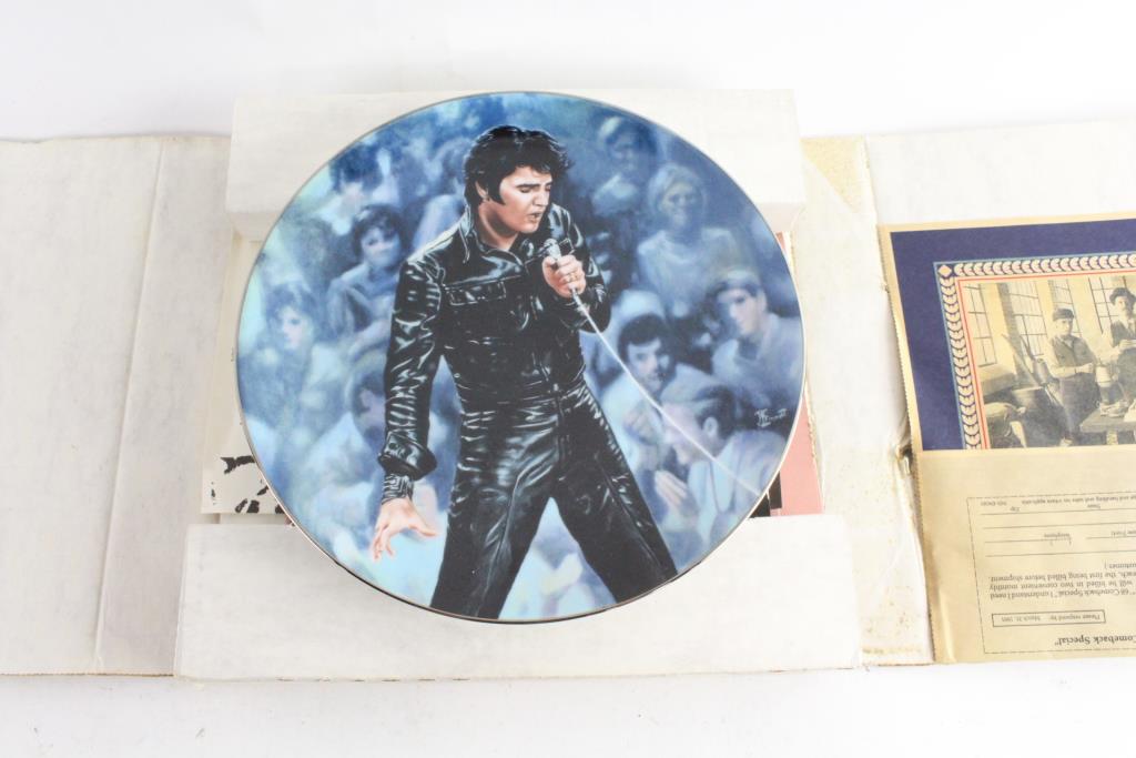 Delphi Elvis Presley 68 Comeback Special Collectible Plate | Property Room