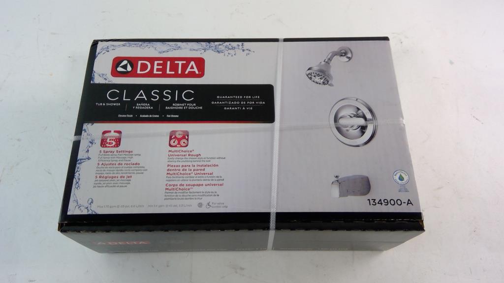 Delta Classic Bathtub/Shower Rough & Trim Fixture | Property Room