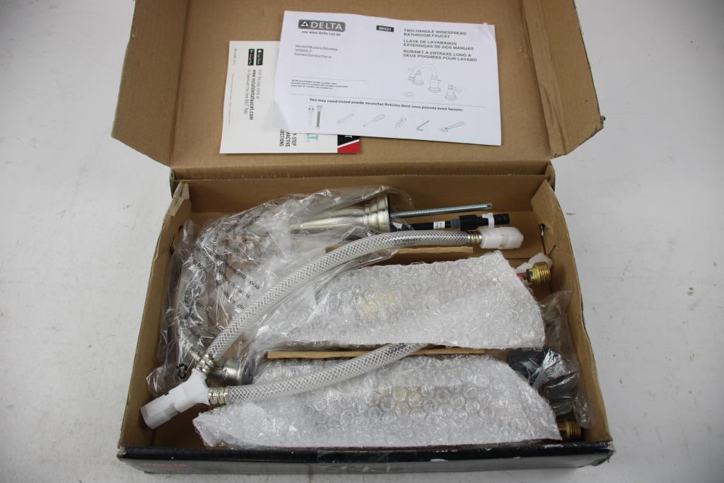 Delta Porter 2-Handle Bathroom Faucet, 35984LF--BN-ECO 301-116 ...