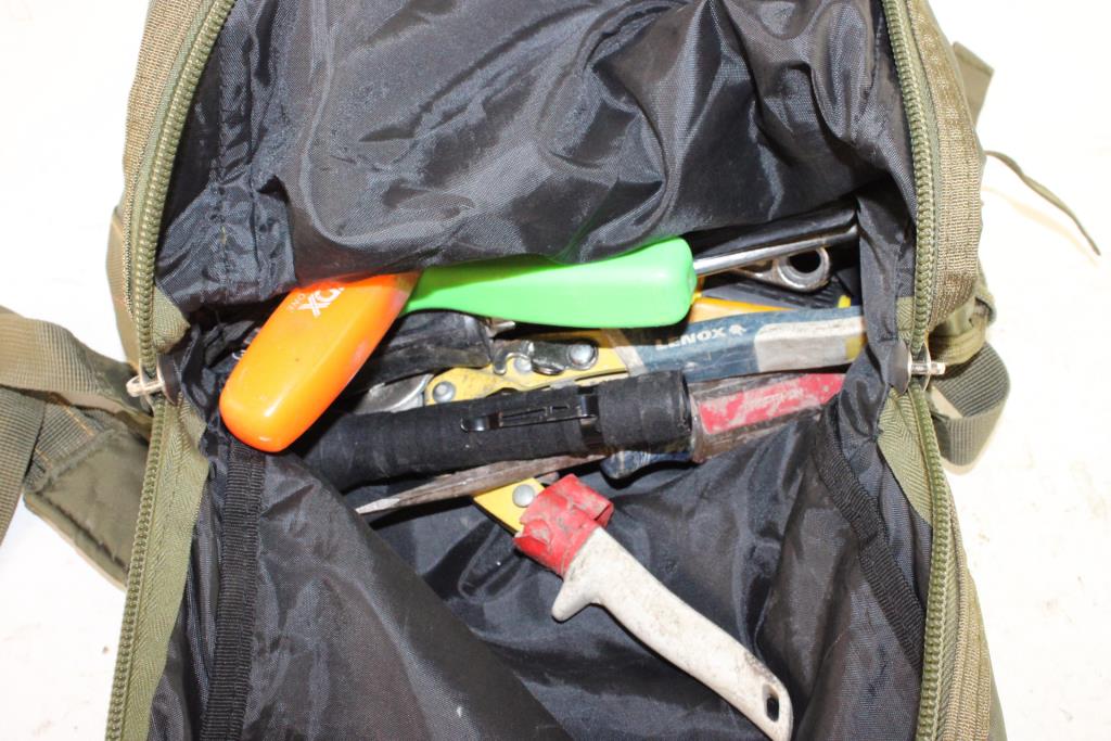 Deployment Bag With Hand Tools, 10+ Pieces | Property Room