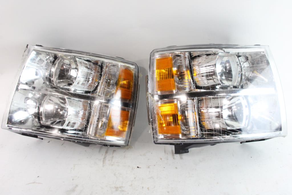 Depo Chevrolet Silverado Replacement Headlights, 2 Pieces | Property Room