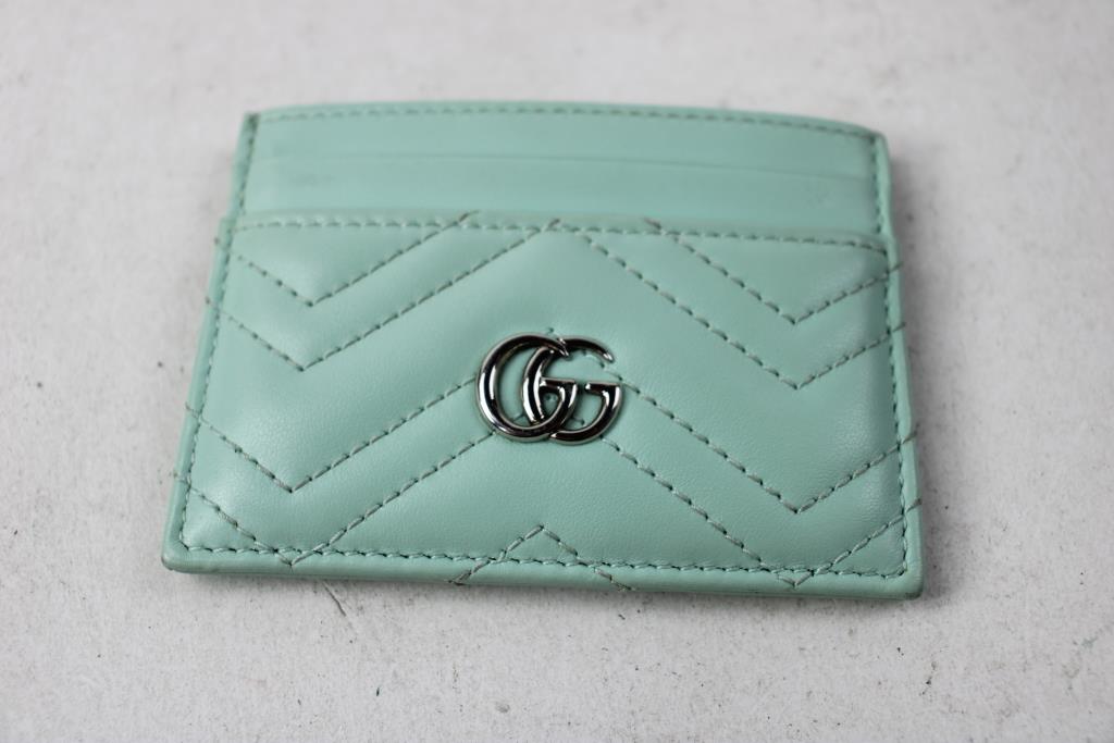 Designer Gucci Credit Card Wallet - Doublechecked By Entrupy | Property ...