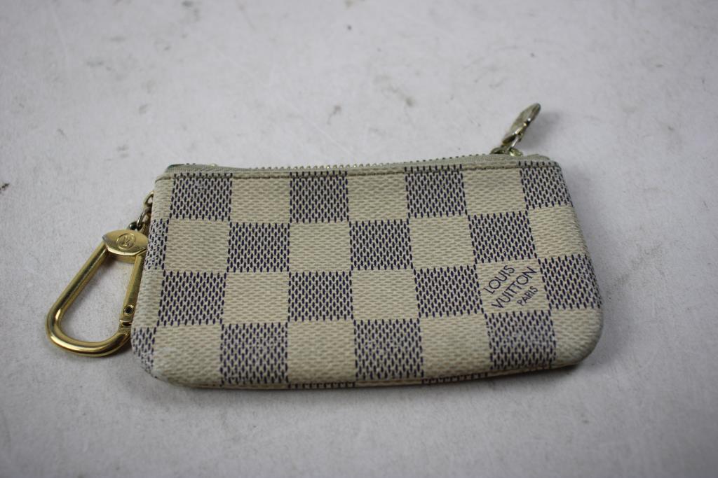 Designer Louis Vuitton Leather Coin Pouch - Doublechecked By Entrupy ...