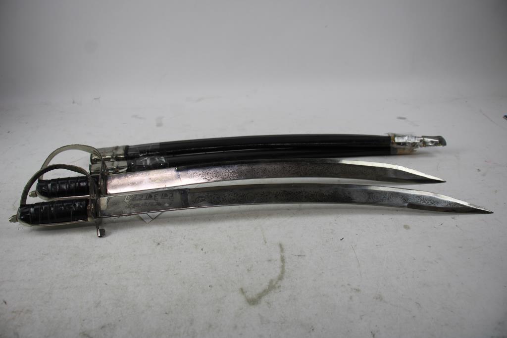 Detailed Blade Swords, 2 Pieces | Property Room
