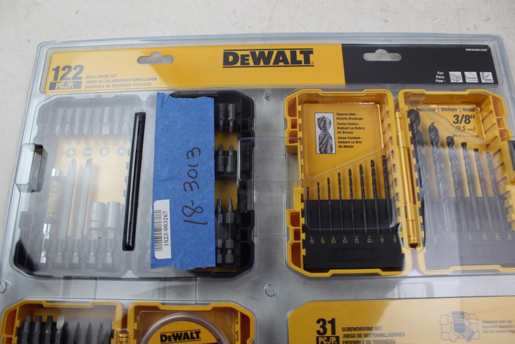 DeWalt 122 Piece Drill/Drive Set | Property Room
