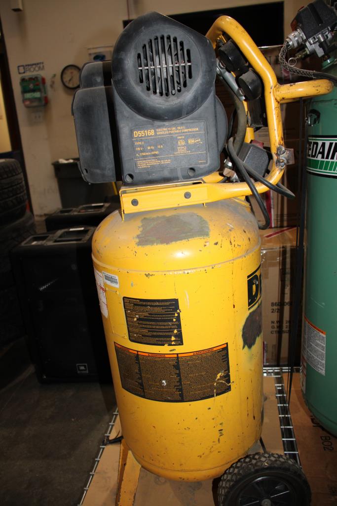 Dewalt 15 Gal. Portable Air Compressor 200 Psi | Property Room