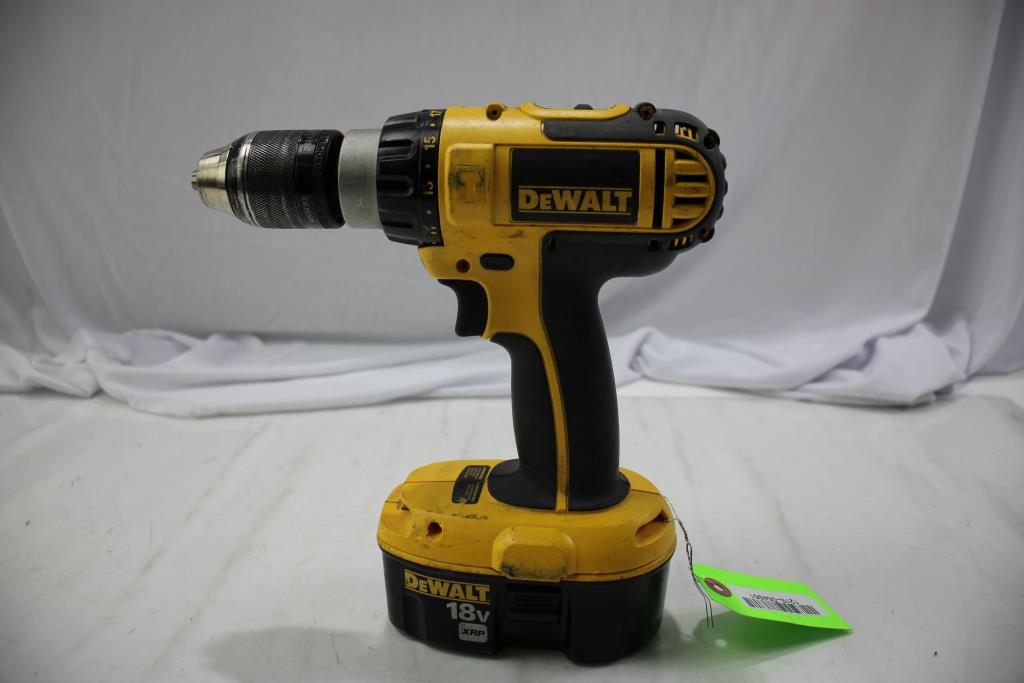 Dewalt 18v Hammer Drill With Battery | Property Room