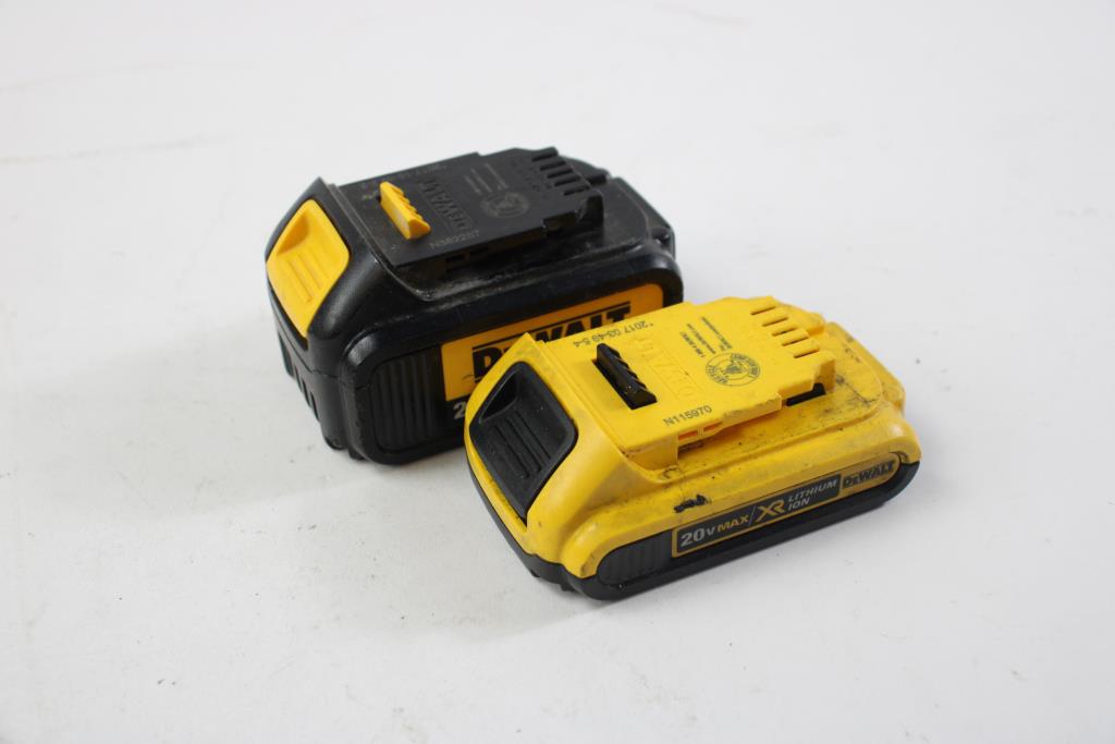Dewalt 20v Battery Pack, 2 Pieces | Property Room