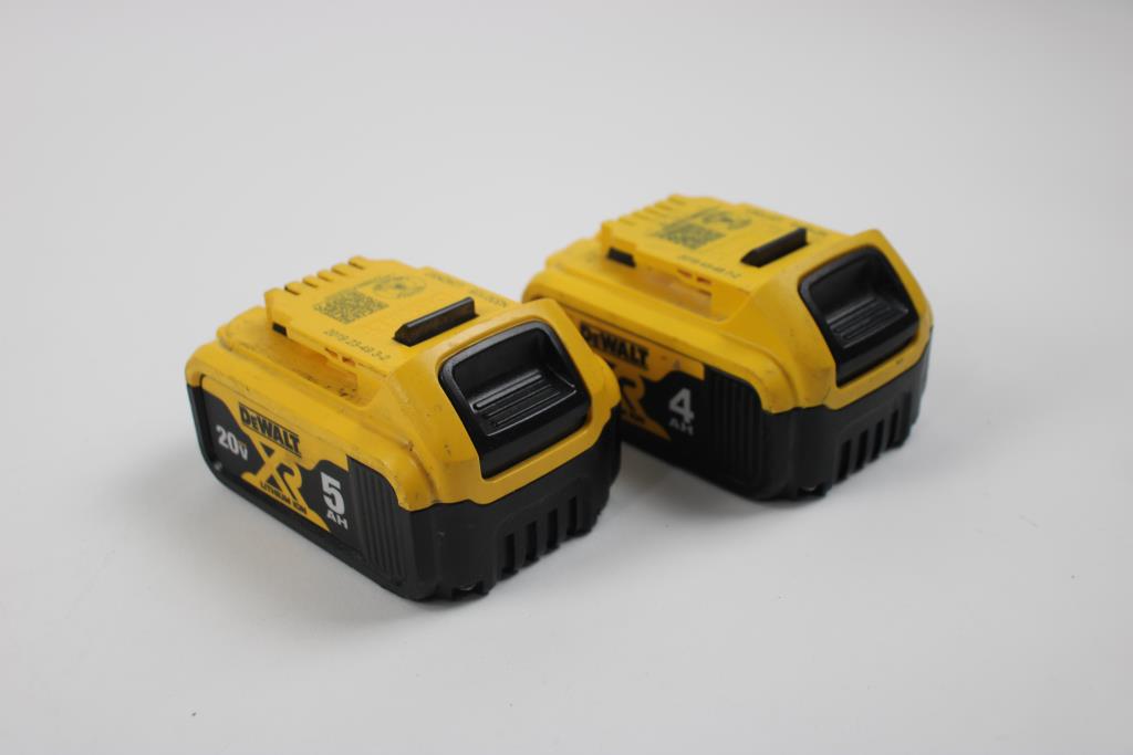 DeWalt 20V Battery Packs | Property Room