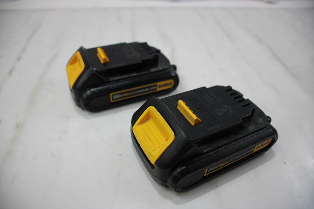 Dewalt 20v Battery Packs 2 Items | Property Room