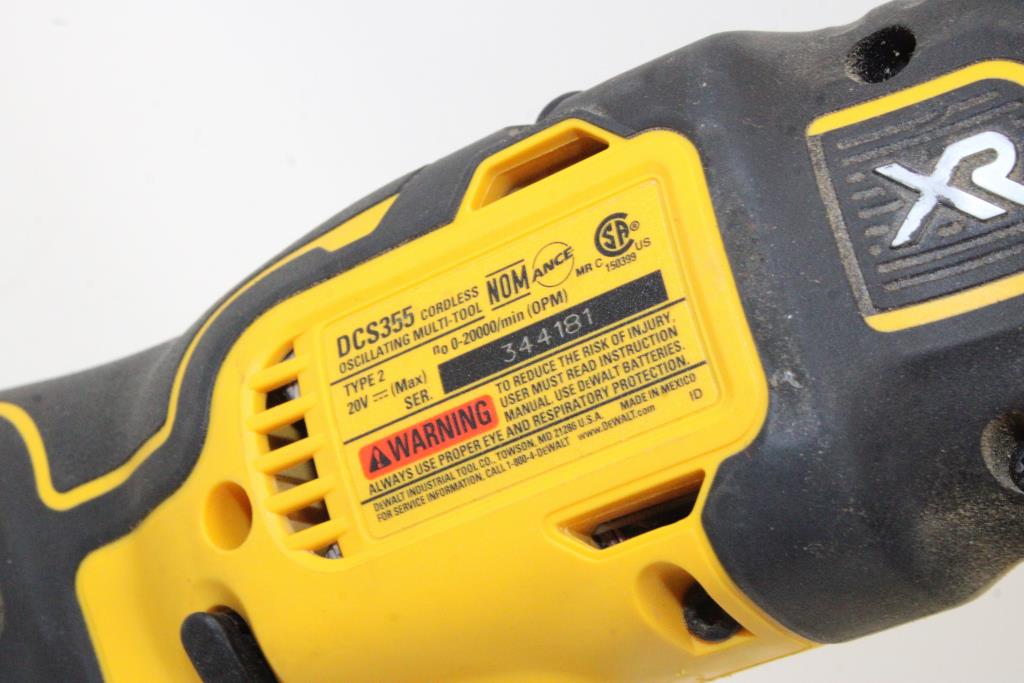 Dewalt 20v Max Xr Brushless Drill Cordless, Model Dcs355 ( Tool Only ...