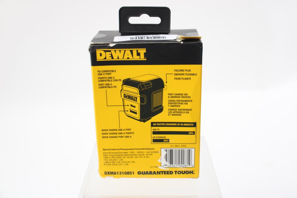 Dewalt 2-Port Worksite USB PD Charger | Property Room