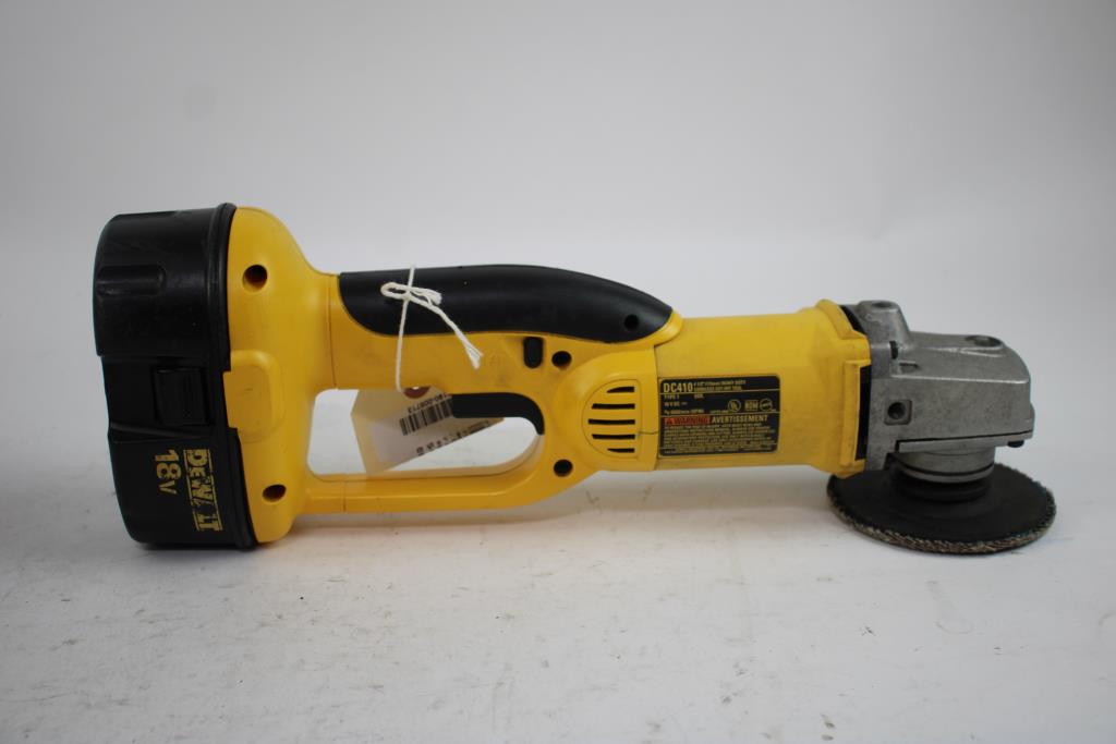 DeWalt 4 1/2" Heavy Duty Cordless Cut-Off Tool, DC410 | Property Room