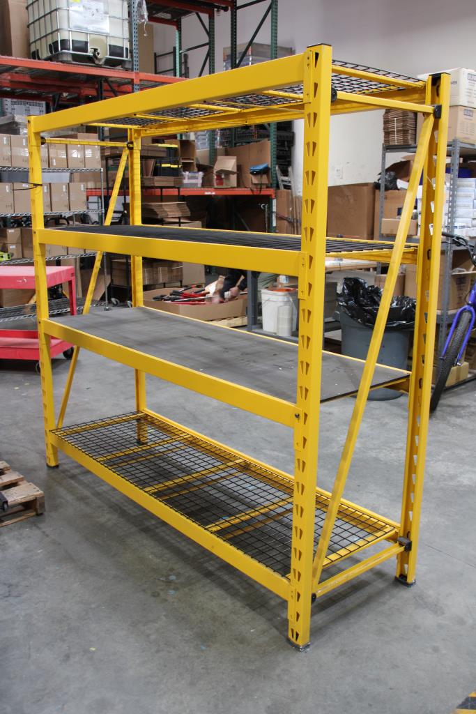 Dewalt 6-Foot Tall, 4 Shelf Industrial Storage Rack | Property Room