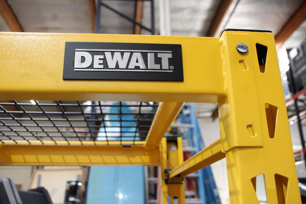 Dewalt 6-Foot Tall, 4 Shelf Industrial Storage Rack | Property Room