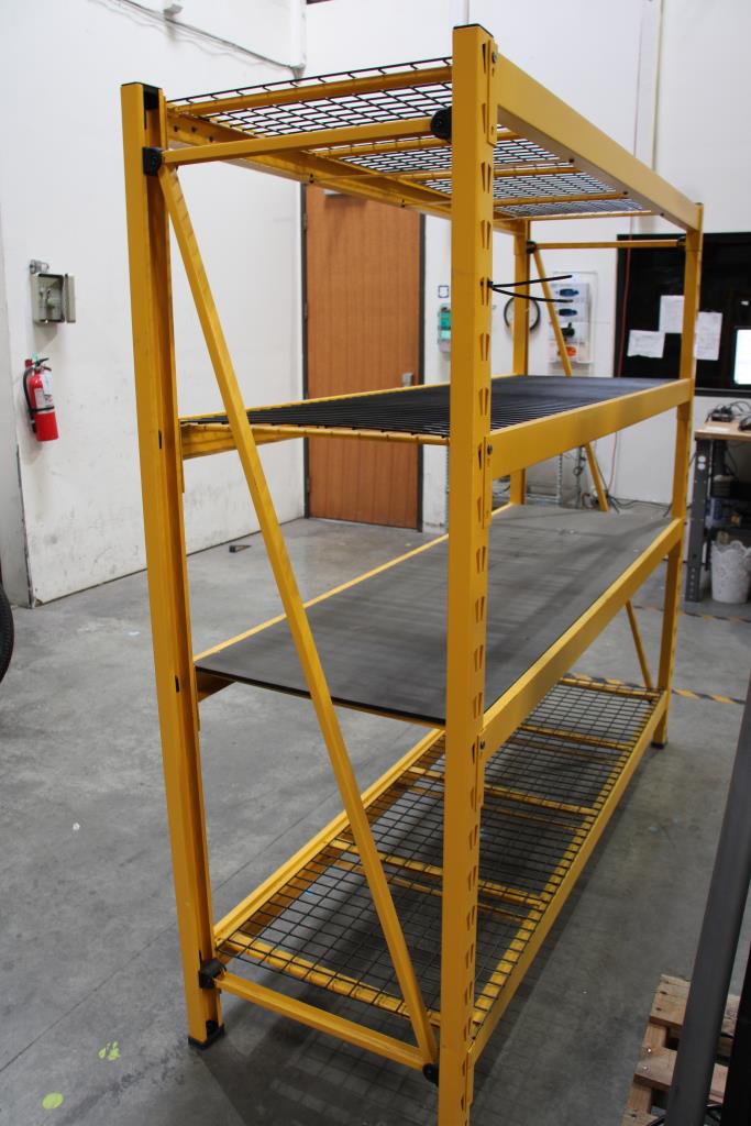 Dewalt 6-Foot Tall, 4 Shelf Industrial Storage Rack | Property Room