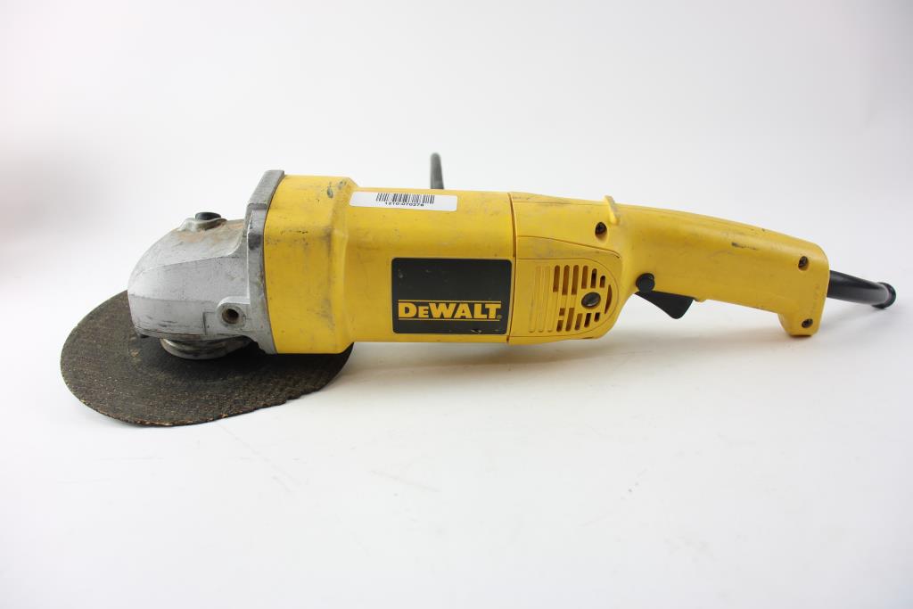 DeWalt 7" Angle Grinder, DW840 | Property Room