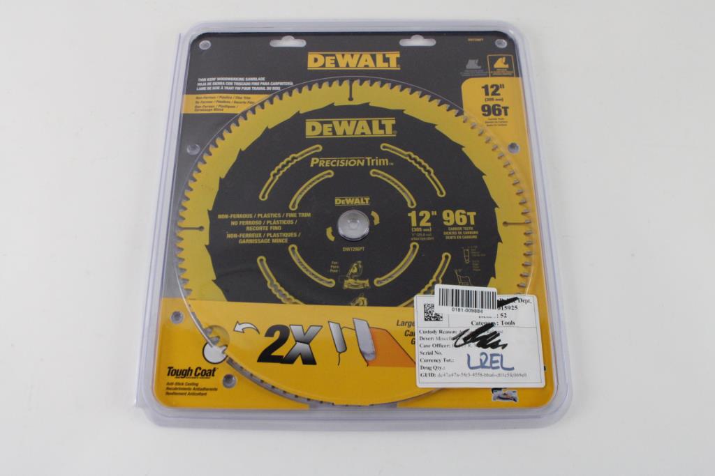 DeWalt 96 Tooth 12 DeWalt 96 Tooth 12